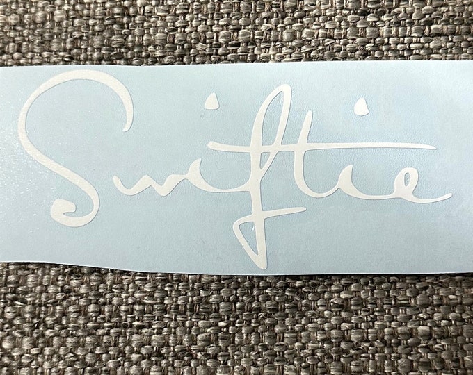 Taylor Swift Decals, Swiftie Decal, Pop Star Signature Available in ...