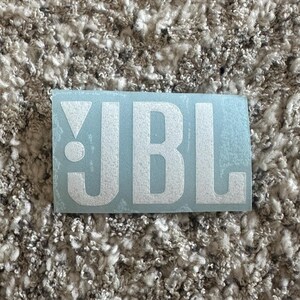 JBL Logo Decal, Many Sizes & Colors, Music Speaker Rock Album Festival ...
