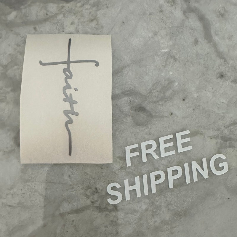 Cross Decal - Etsy