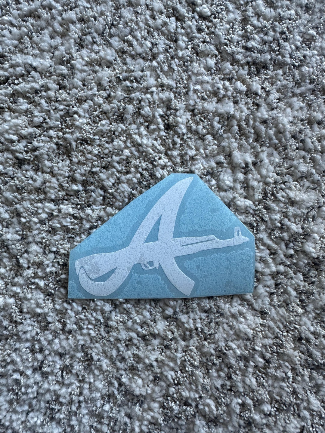 Atlanta Braves Ak-47 Gun Decal Sticker, Many Sizes & Colors to Select ...