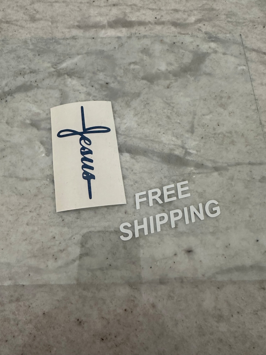 Jesus Cross Decal, Faith Cross Decals, Cross Decal, Religious Christ ...