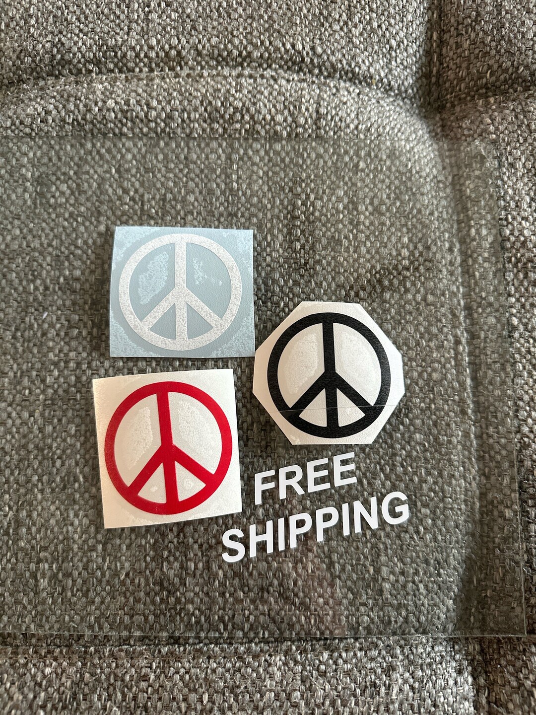 Peace Decals, Peace Love Happiness Decal, Groovy Decal, Available in ...