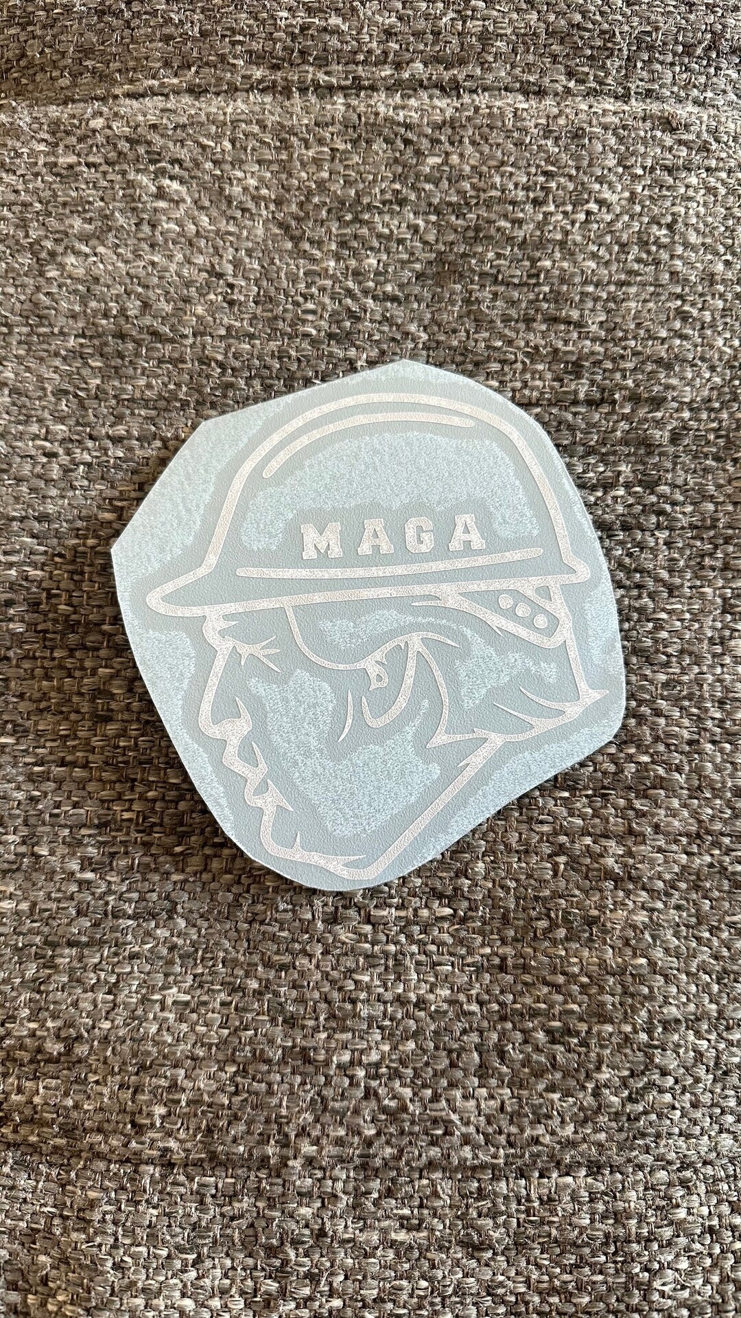 Trump MAGA Hard Hat Decal, Trump Cowboy Hat, Trump 2024, Available in ...