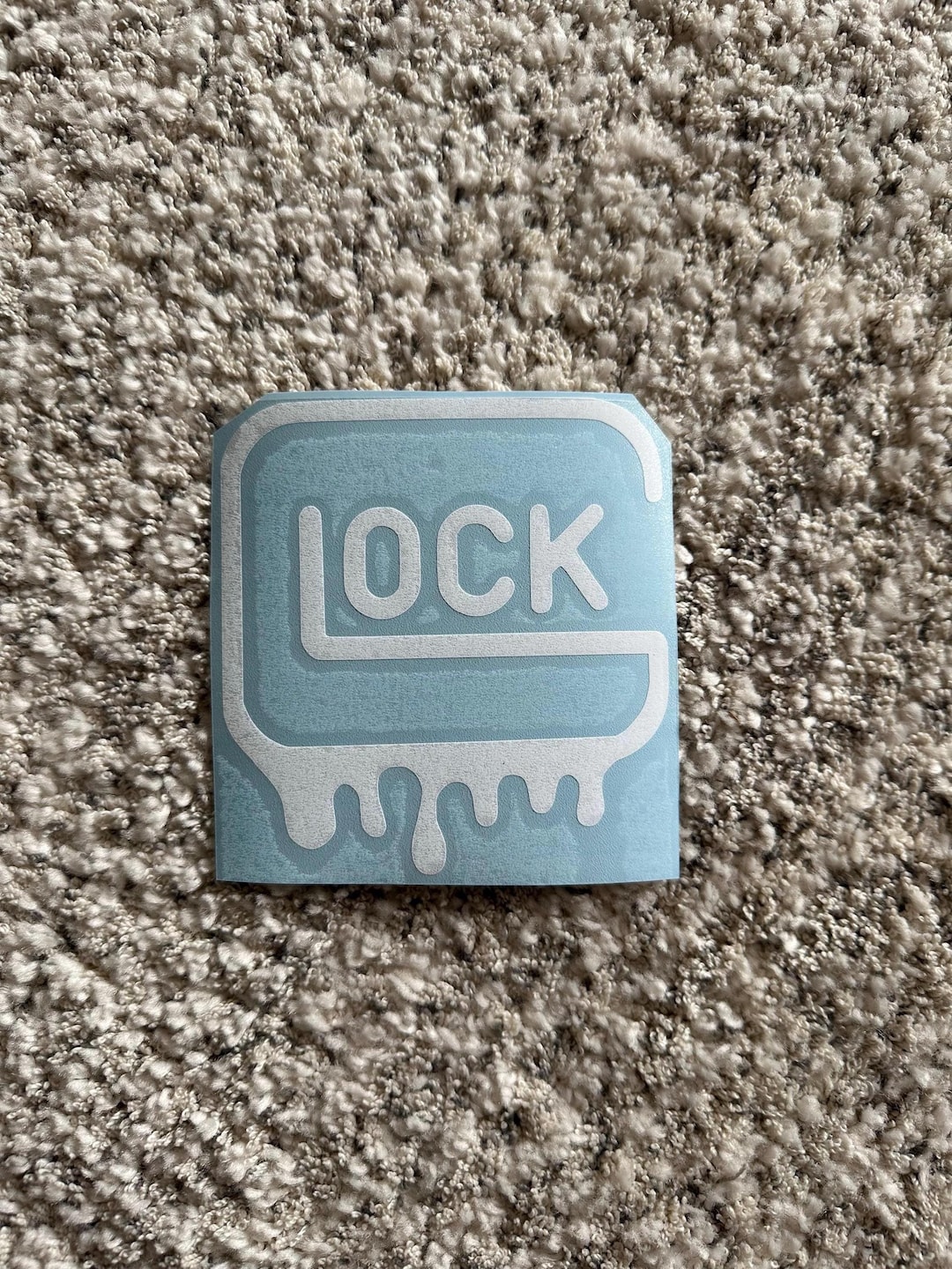 Glock Drip Decal, Gun Decals, Many Sizes and Colors, NRA Gun Fire My ...