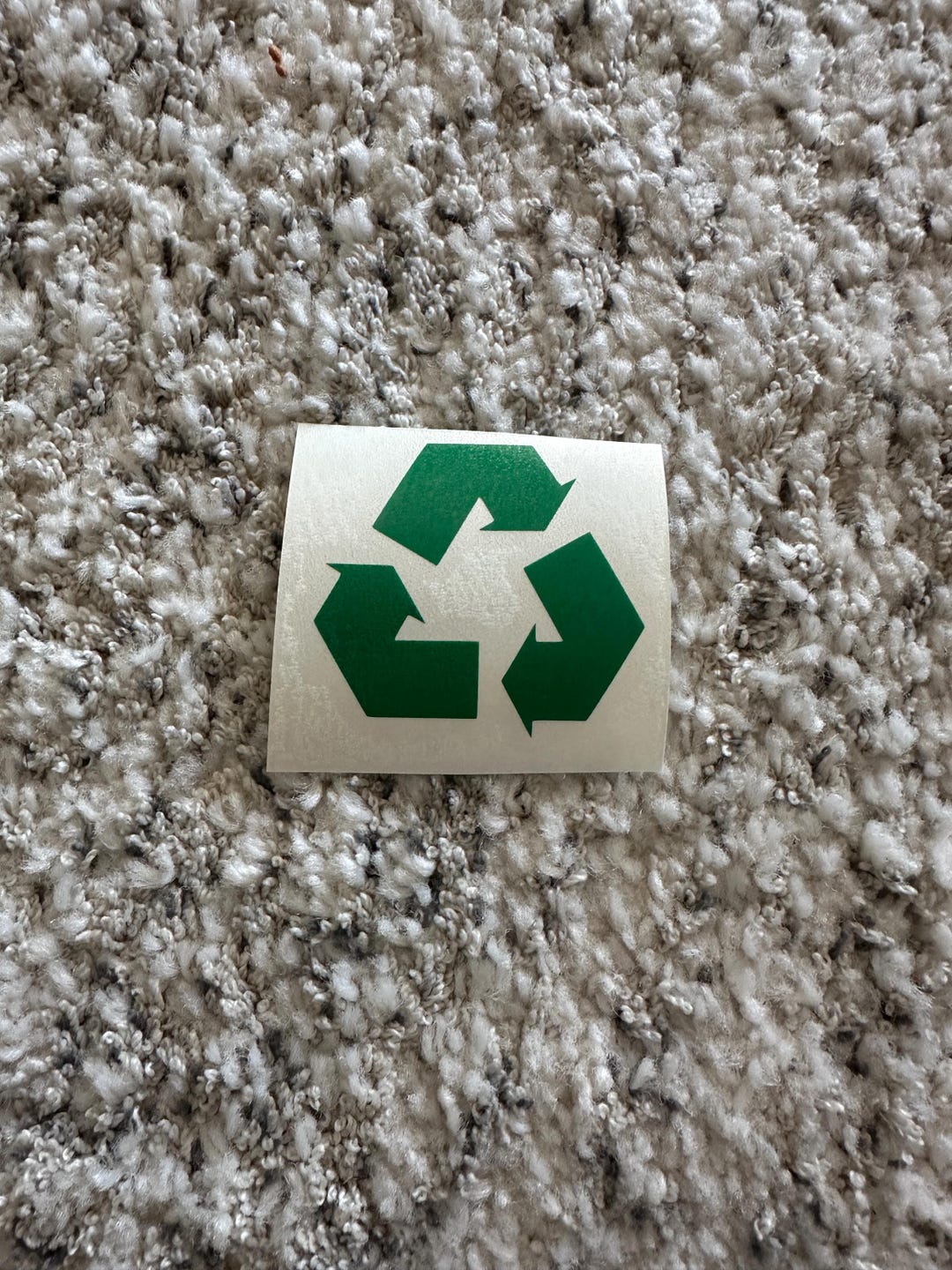 Recycle Decal, Many Sizes & Colors, Free Ship, Recycling Decals, Trash ...