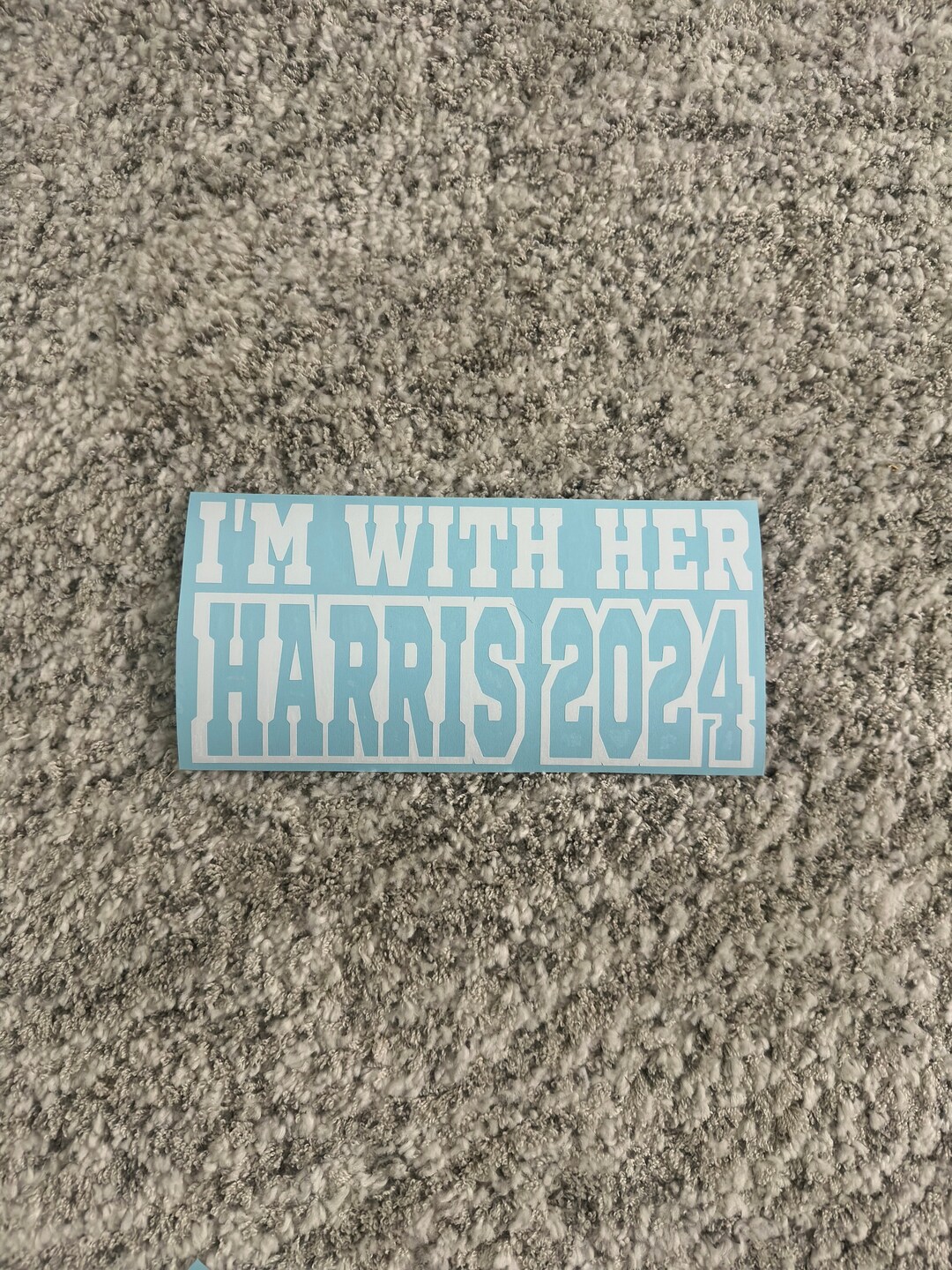 Harris 2024 I'm With Her Decal, Kamala Harris 2024, President Vote ...