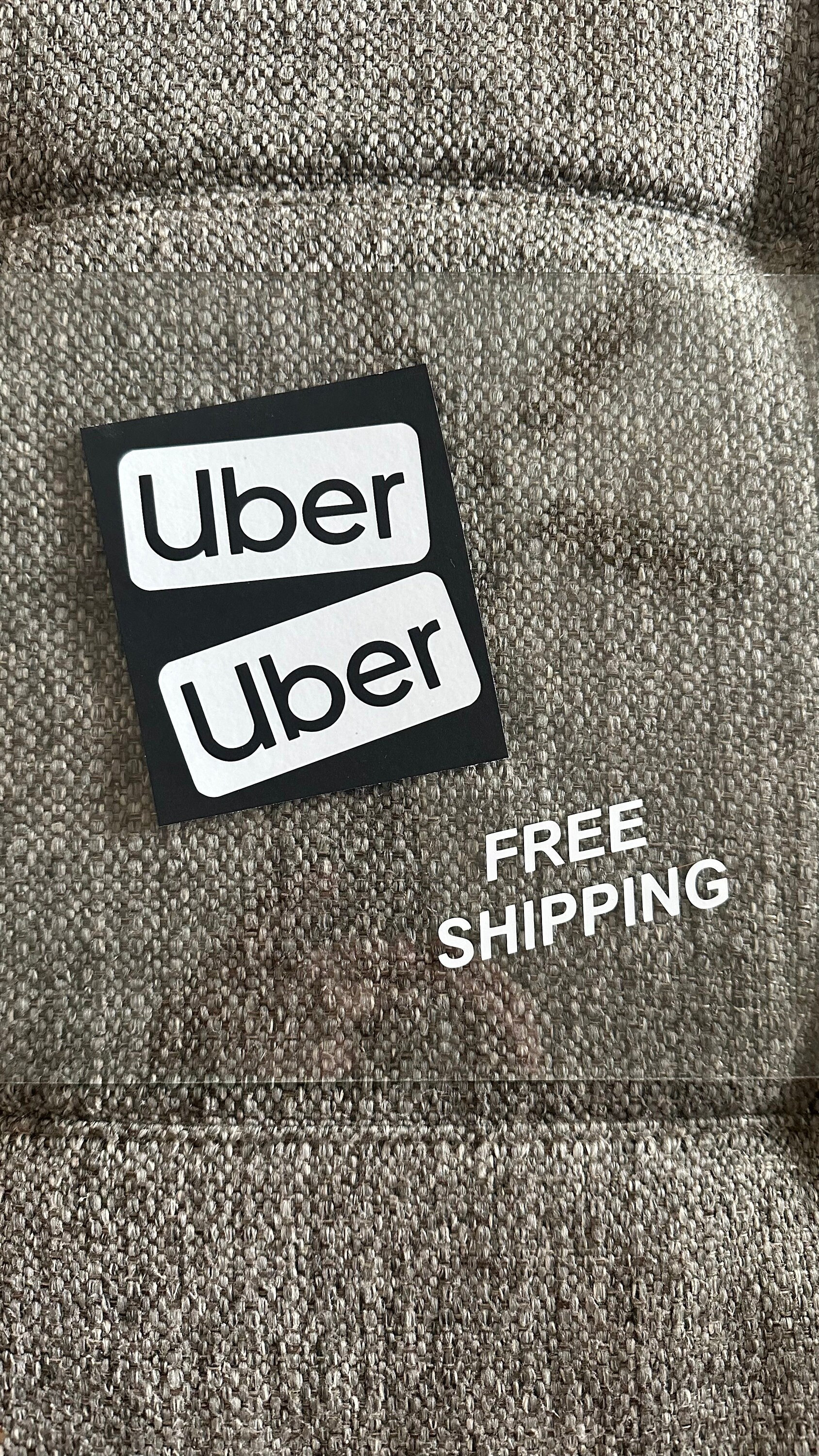 Set of 2 Uber Decal, Uber Logo Decal, Ride Share Decals, Lyft Decals ...
