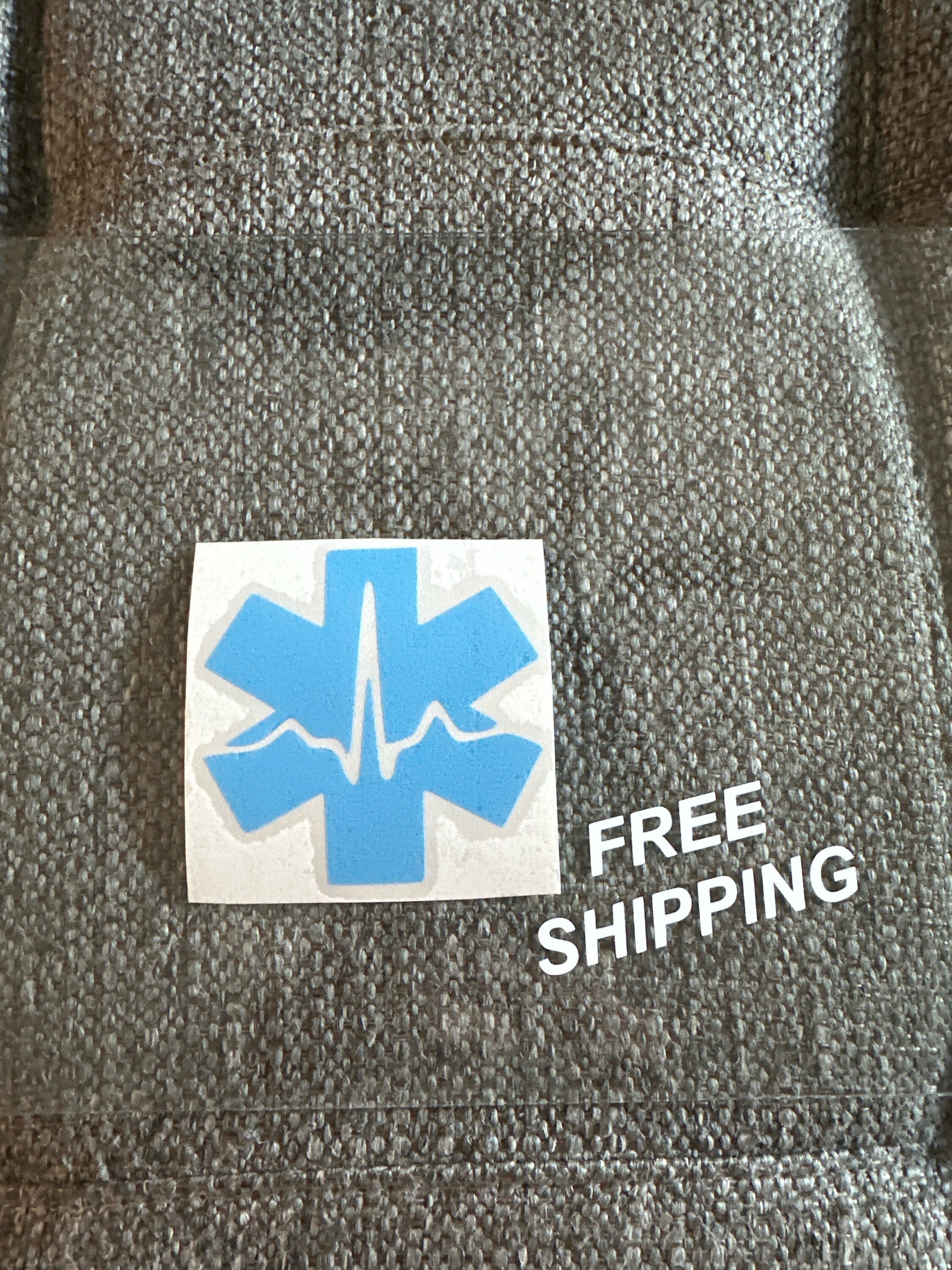 EMT Lifeline Cardiac Decal, Ambulance Paramedic Medical Doctor Nurse ER ...