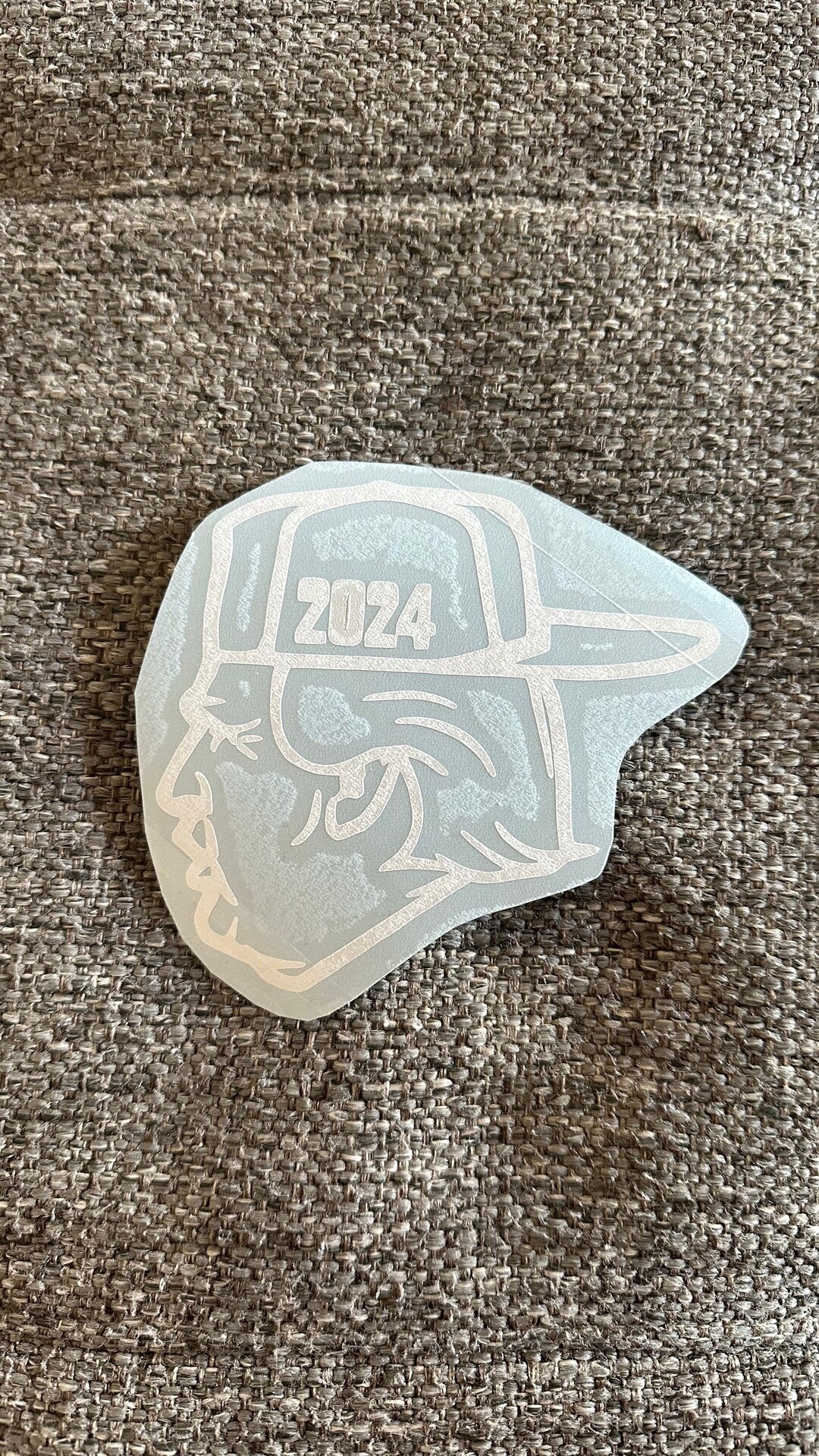Trump Backwards Hat Left Face Decal, Trump Cowboy 2024, Available in ...