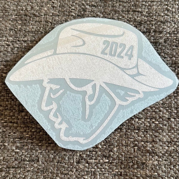 Trump 2024 Cowboy Decal - Etsy