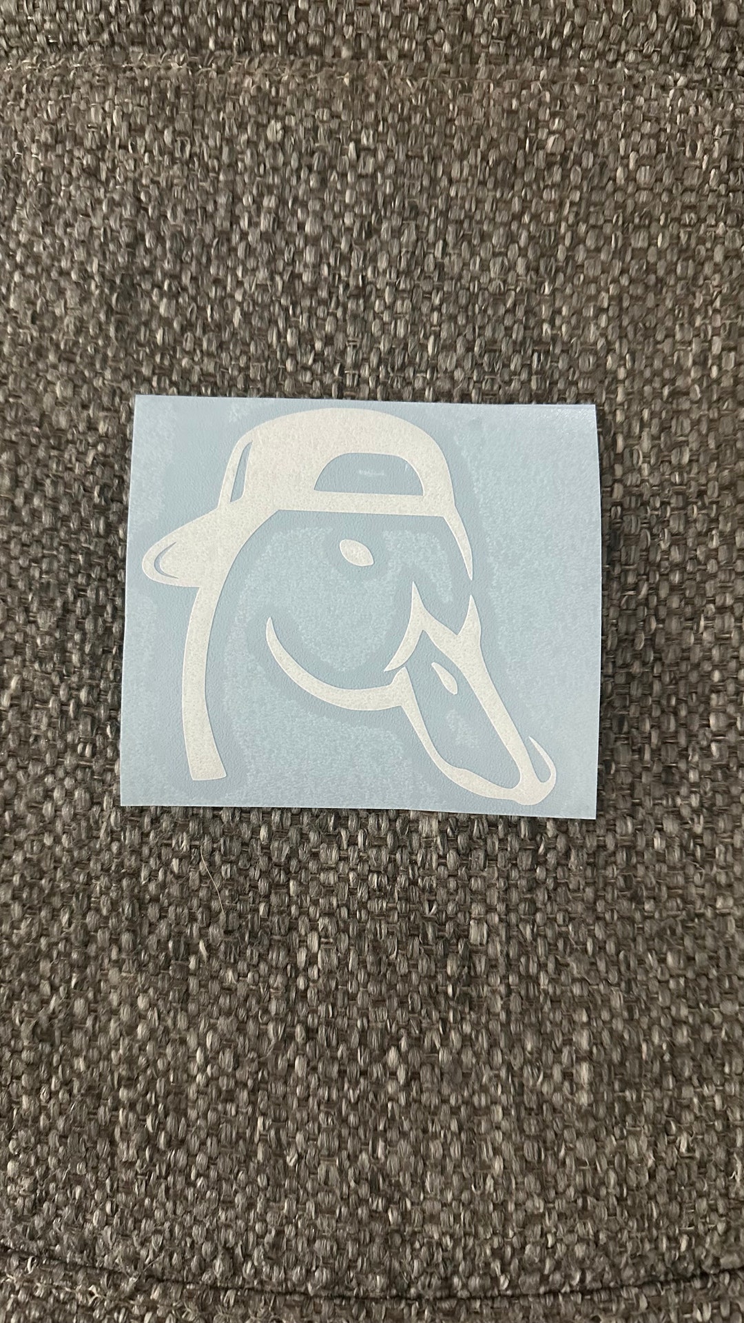 Duck Backwards Hat Decals,hunting Decals, Available in Many Sizes and ...