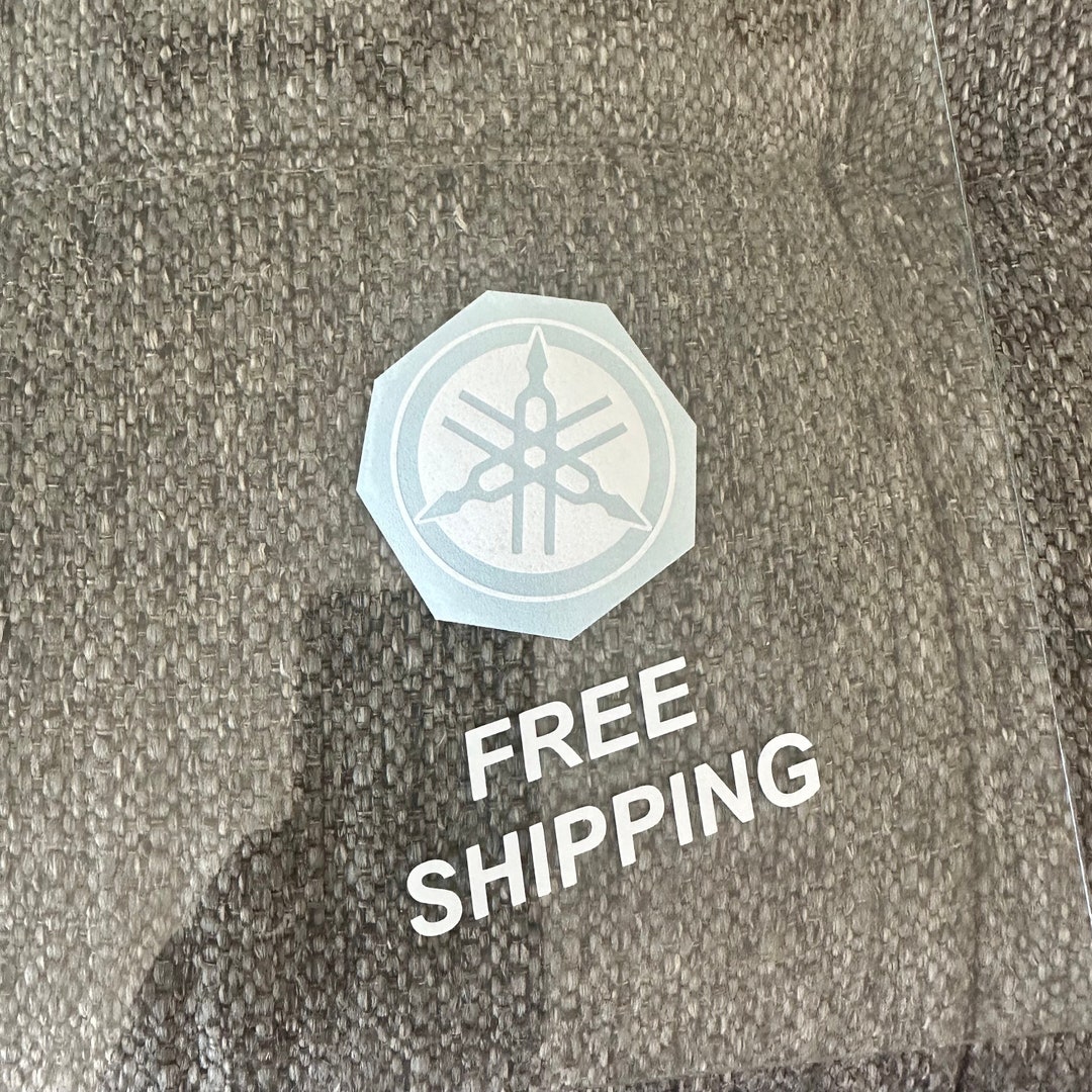 Yamaha Circle Logo Decals, Motorcycle Decals, Dirt Bike Decals ...