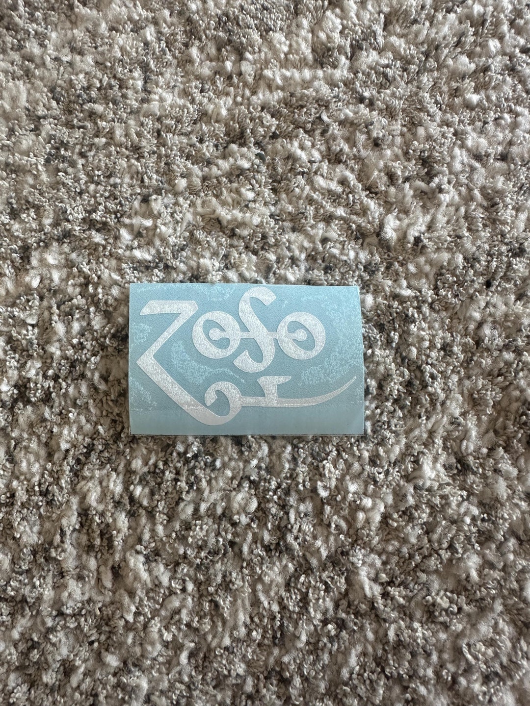 Jimmy Page Zoso Logo Decal, Many Sizes & Colors, Rock Album Festival ...