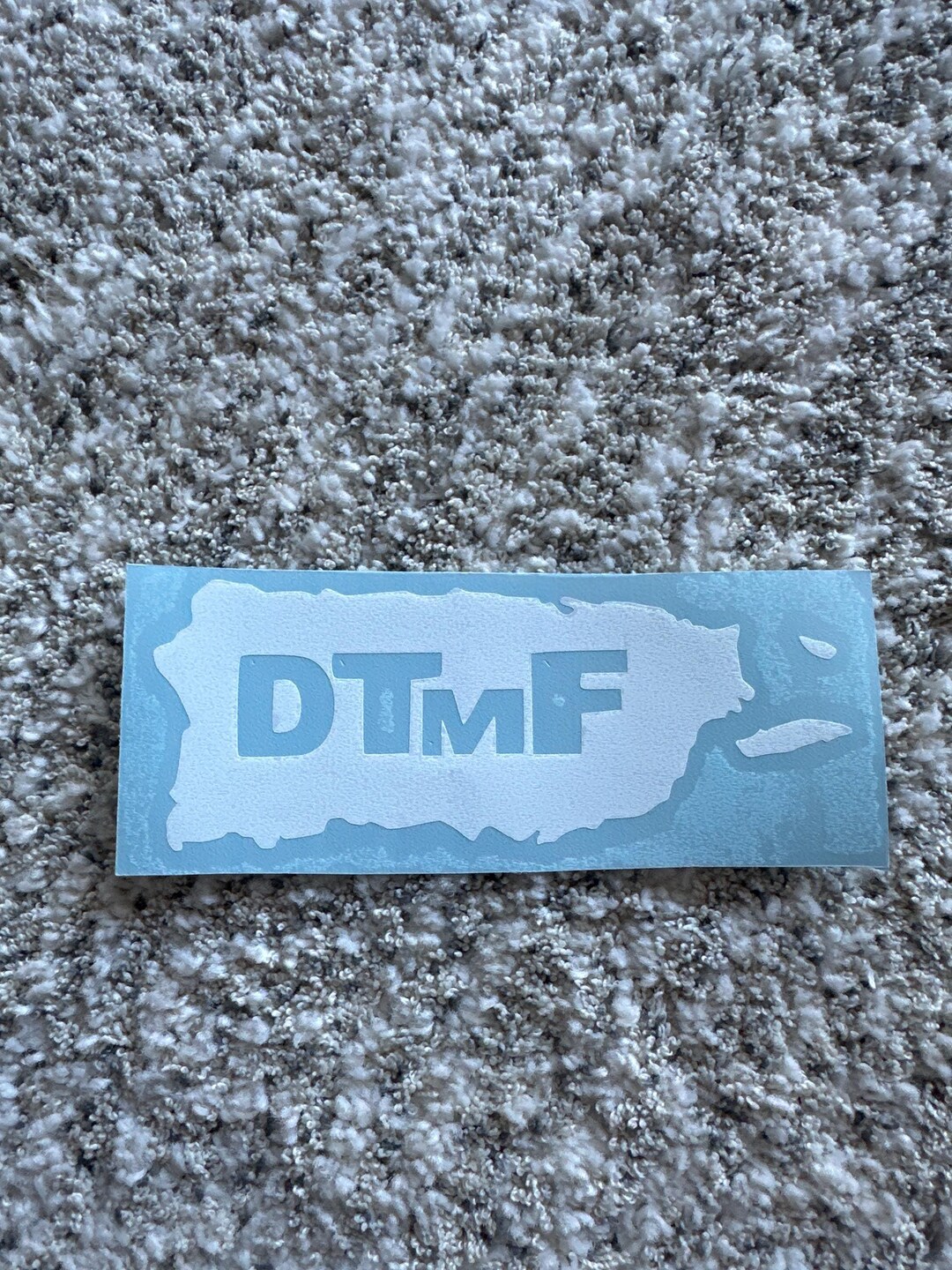 Debi Tirar Mas Fotos DTMF Puerto Rico Island Decal Sticker, Many Sizes ...