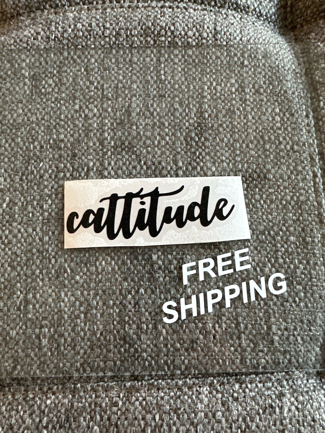 Cattitude Decals, Pet Decal, Cat Decals, Dog Decals, Available in Many ...