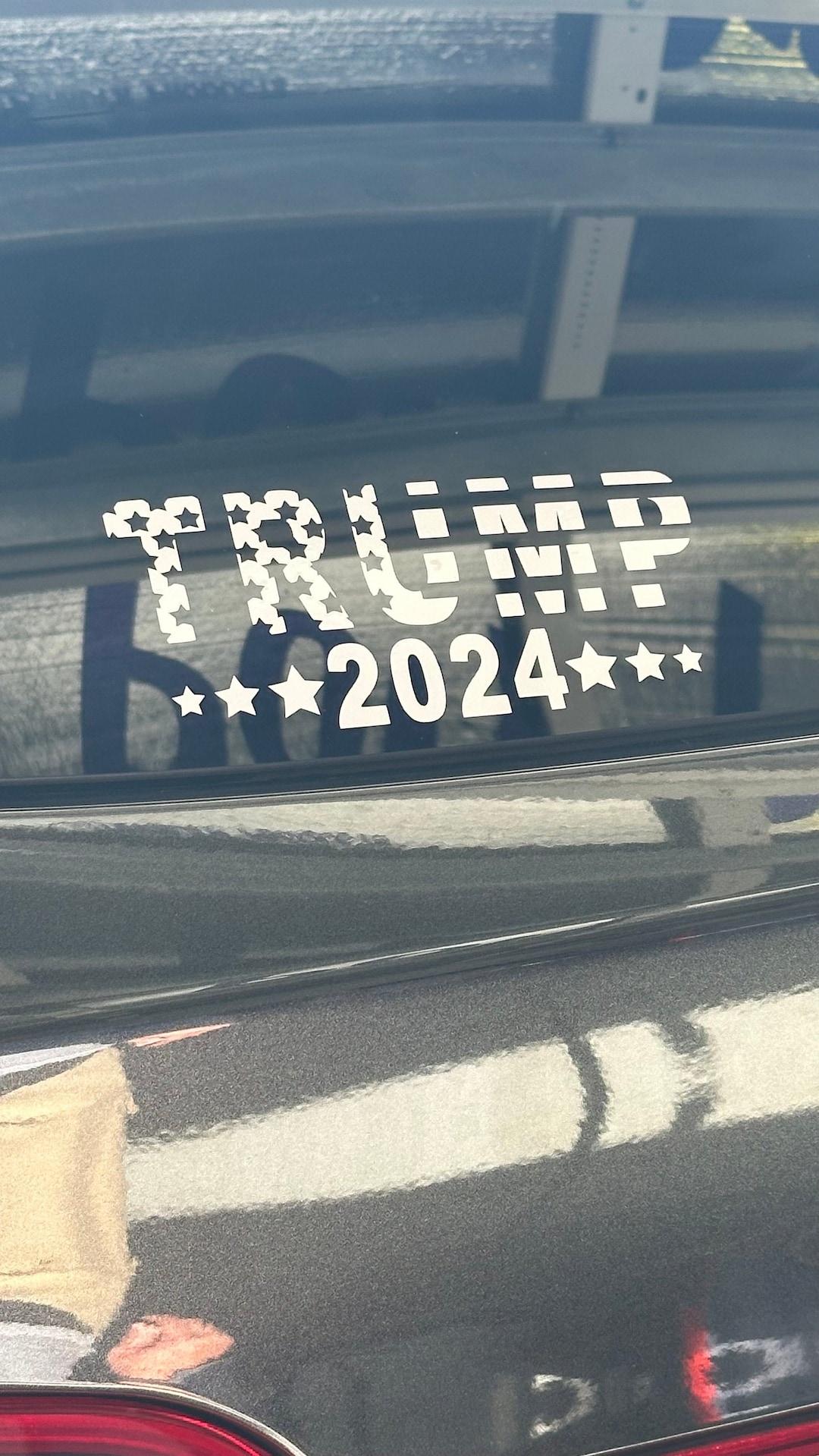 Trump 2024 Stars & Stripes Decal, Available in Many Sizes and Colors ...