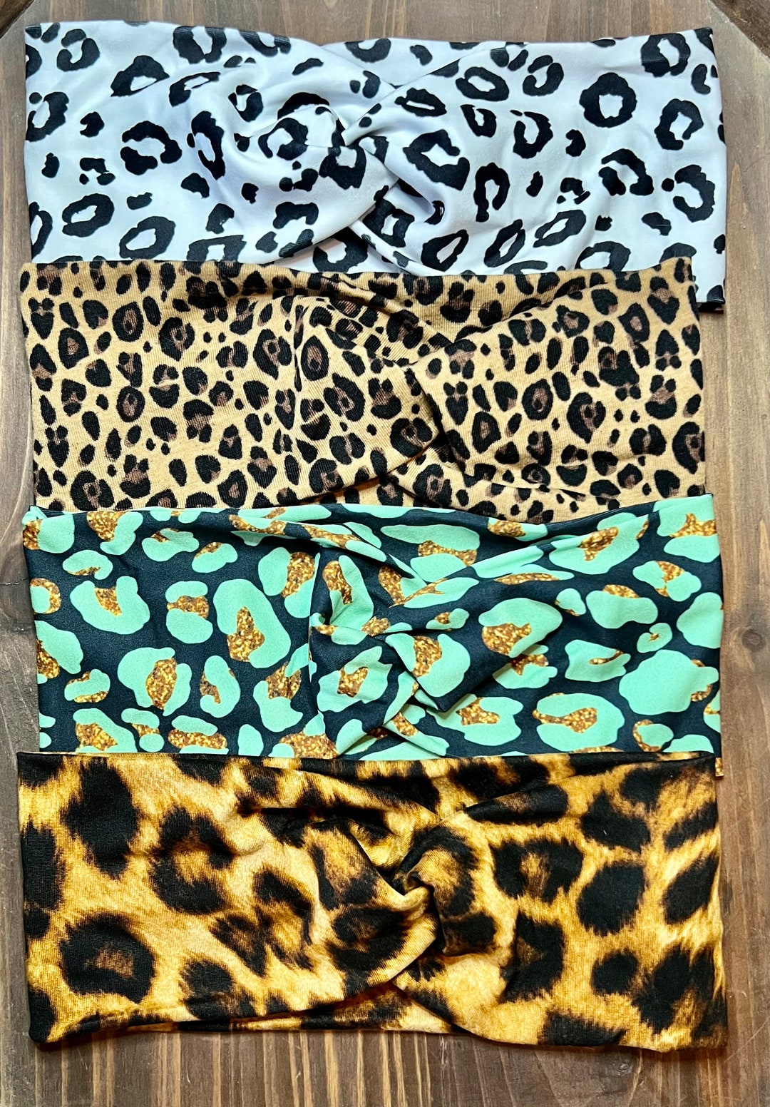 Cheetah Headbands - Etsy