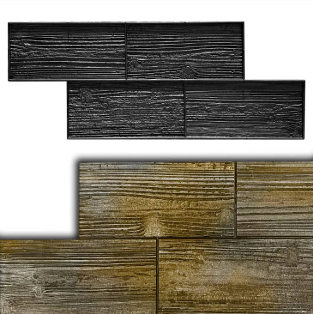 Rubber Stamp "small Board" 3D for Plaster or Concrete | Craft Interior ...