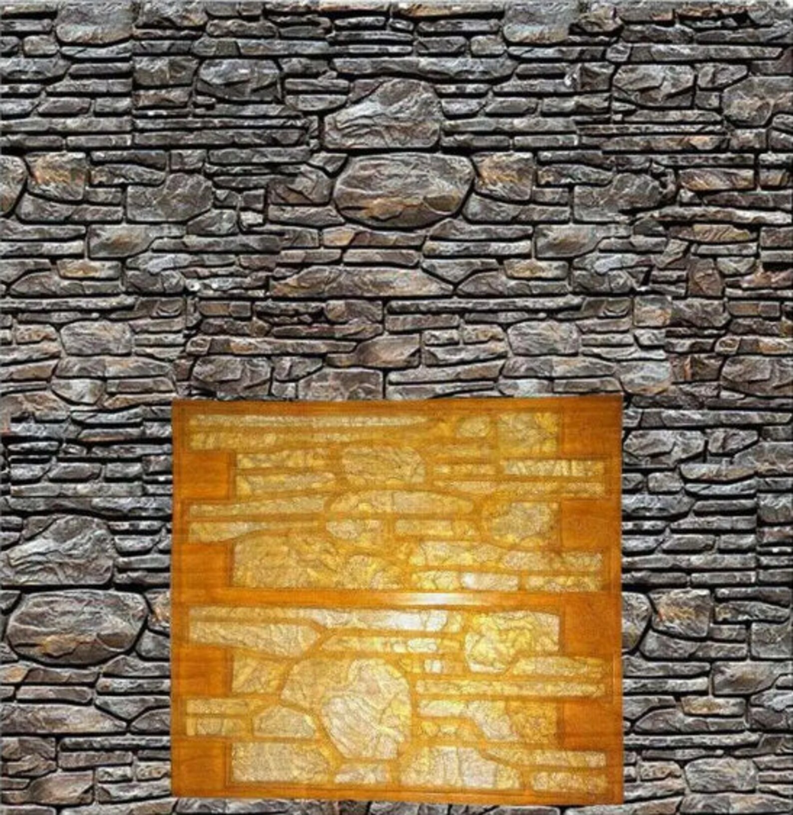 Polyurethane Forms Set "old Castle" 3D for Gypsum or Concrete | Craft ...