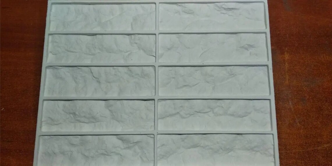 Silicone Form "rock" 3D for Gypsum or Concrete | Craft Wall Interior ...