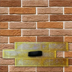Polyurethane Stamp "venetian Brick" 3D for Plaster or Concrete | Craft ...