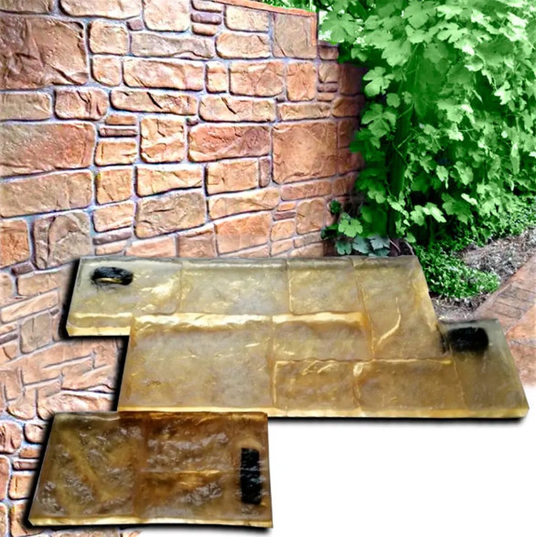 Polyurethane Stamps "tobol" 3D for Plaster or Concrete | Craft Interior ...