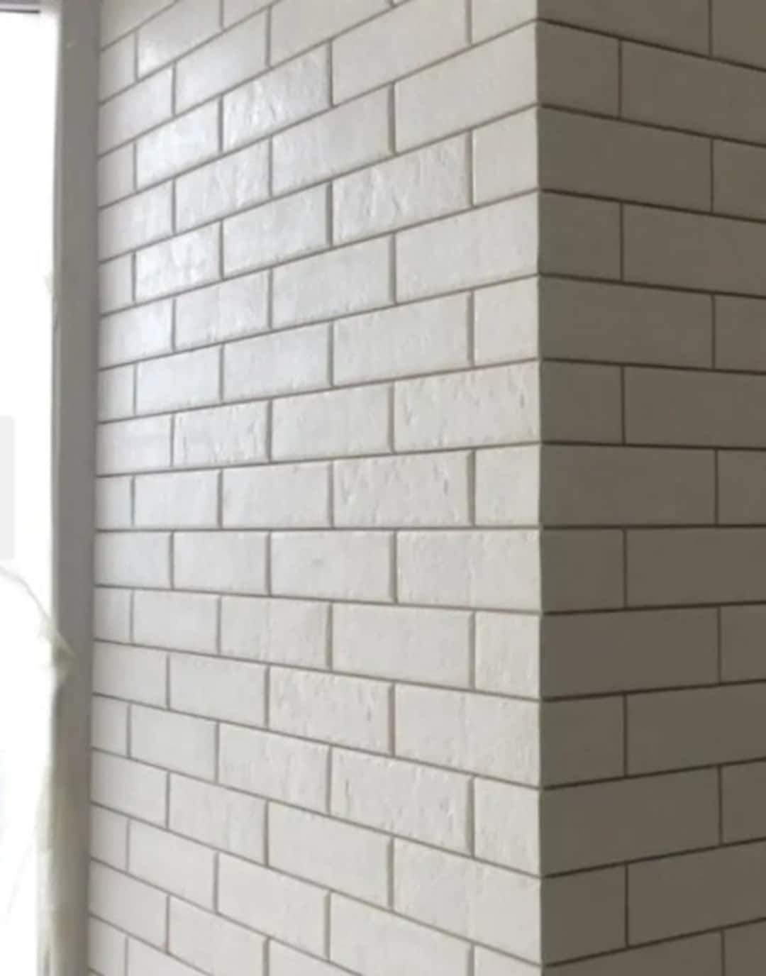Silicone Form "clinker Tiles" 3D for Gypsum or Concrete | Craft Wall ...