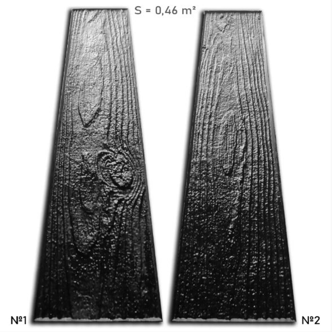 Polyurethane Stamps "deck Board" 3D for Plaster or Concrete | Craft ...