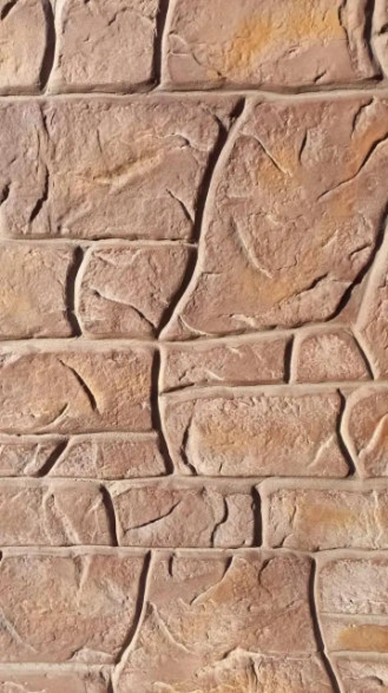 Polyurethane Stamp "rock Texture" 3D for Plaster or Concrete | Craft ...