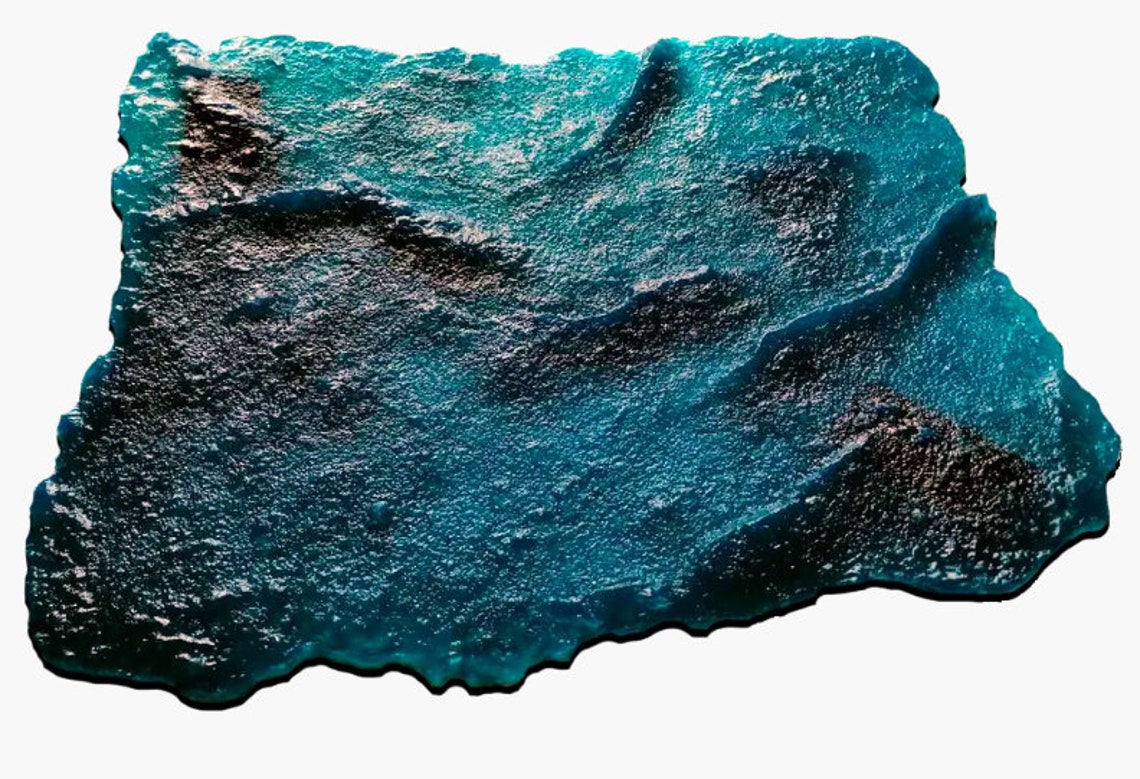 Polyurethane Stamp "texture Small Rock" 3D for Plaster or Concrete ...