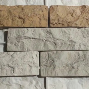 Silicone Form "rock" 3D for Gypsum or Concrete | Craft Wall Interior ...