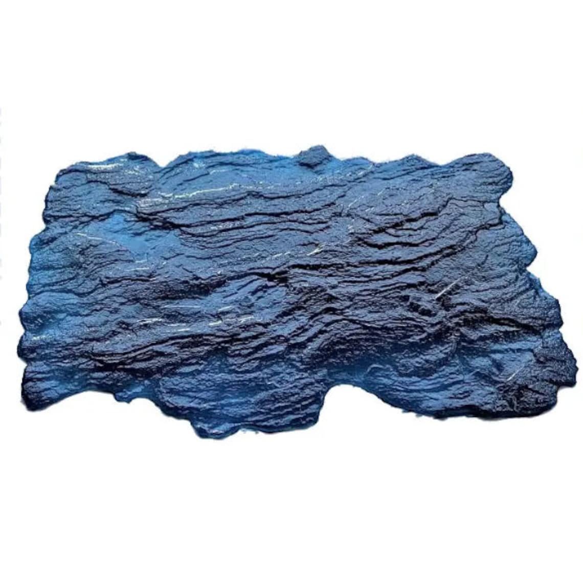 Polyurethane Stamp "monte Blanc Texture" 3D for Plaster or Concrete ...