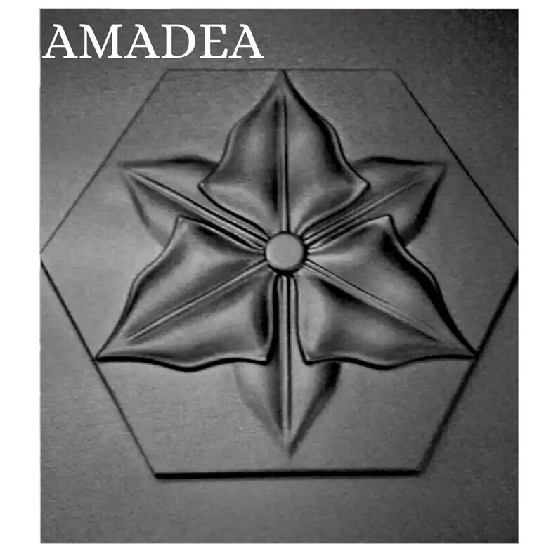 Plastic Molds 3D for Gypsum Wall Interior Decorative Tiles Craft Best ...