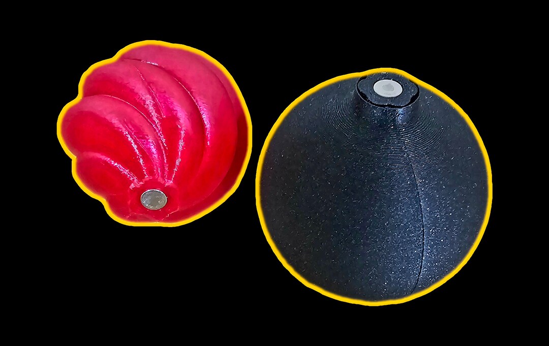 3D Printed USAF Ammo Pisspot. Red Flame With Black Bottom. - Etsy