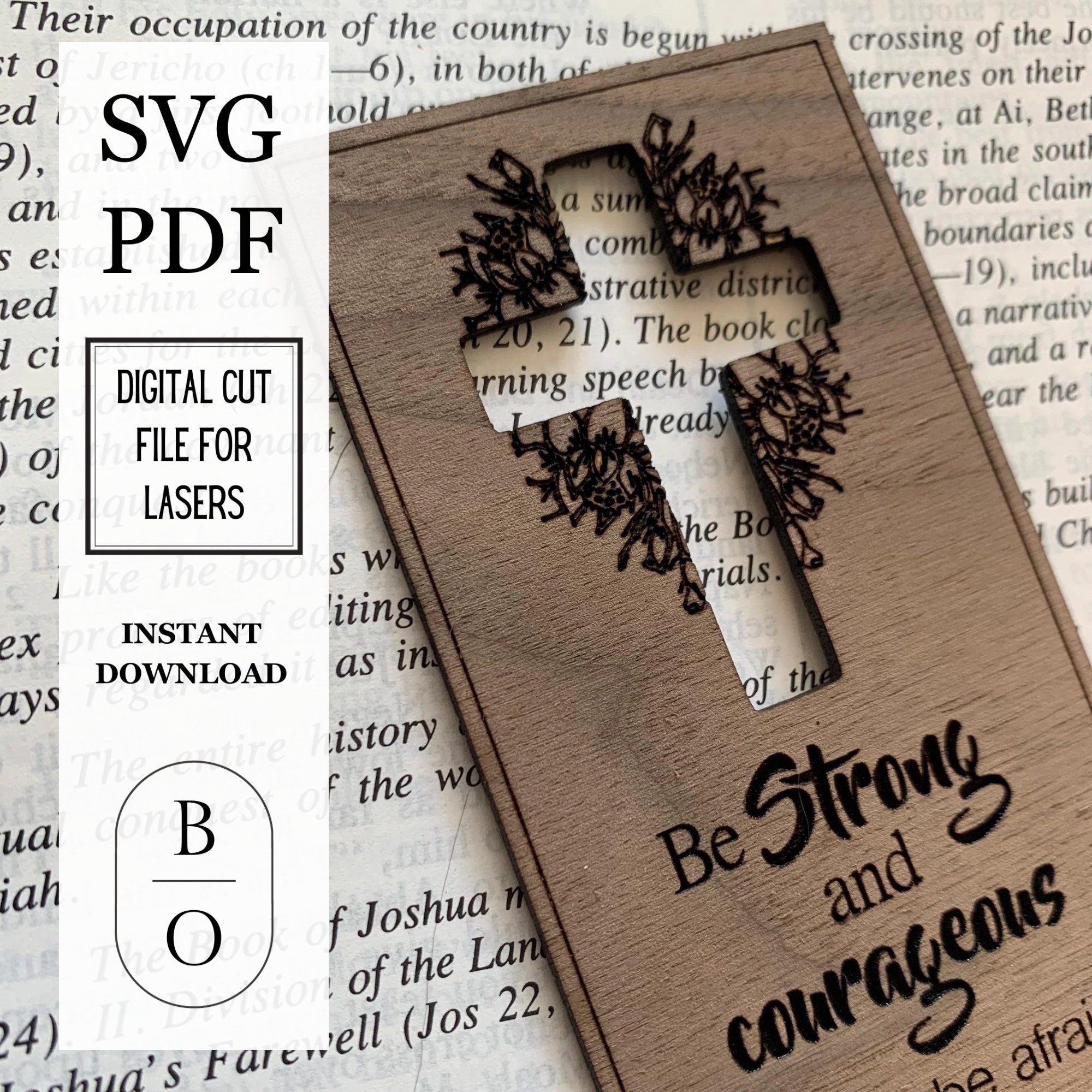 Bible Bookmarks 6 SVG Digital Files, Laser Cut File Christian Bookmarks ...