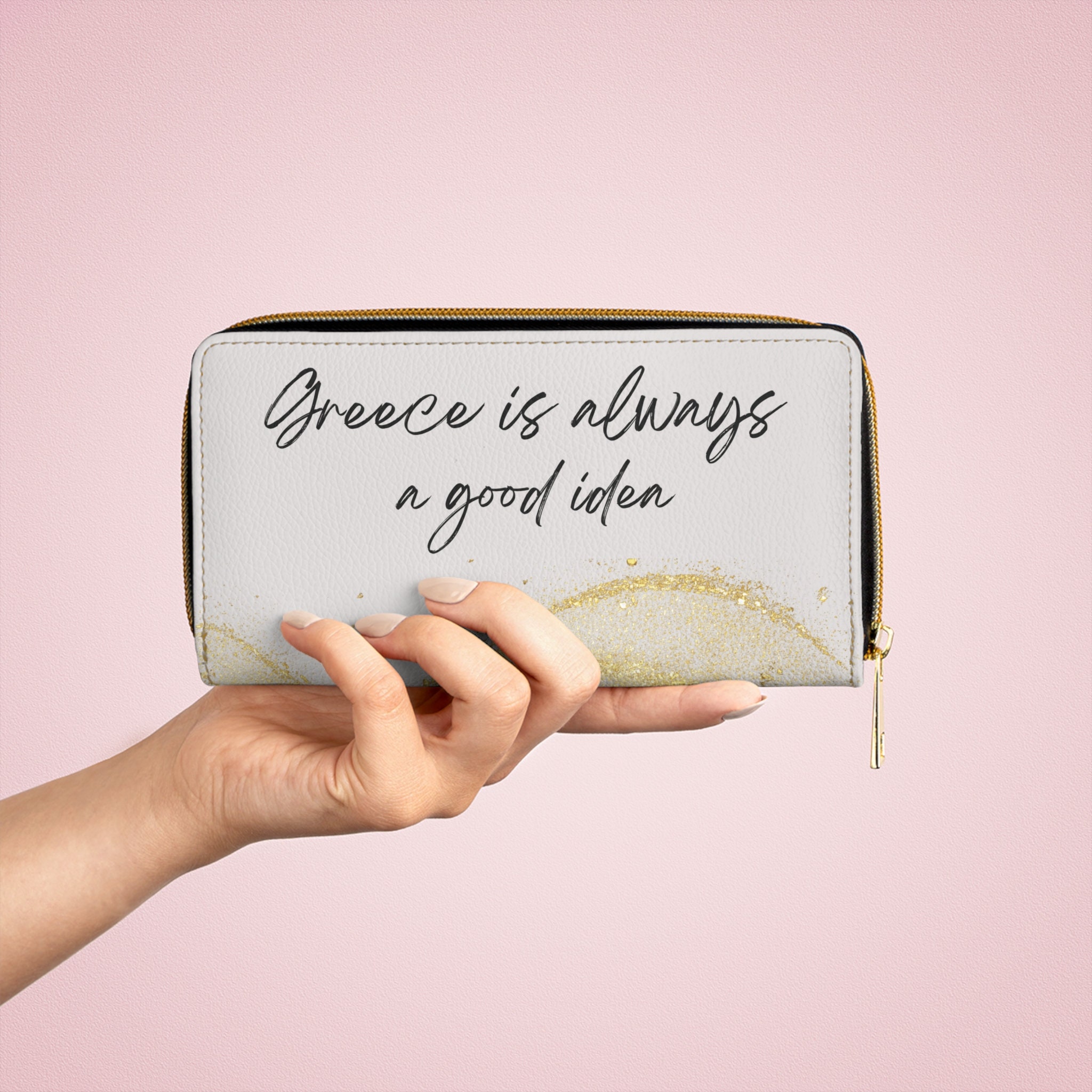 Greece is Always A Good Idea Wallet Athens Santorini Zakynthos ...