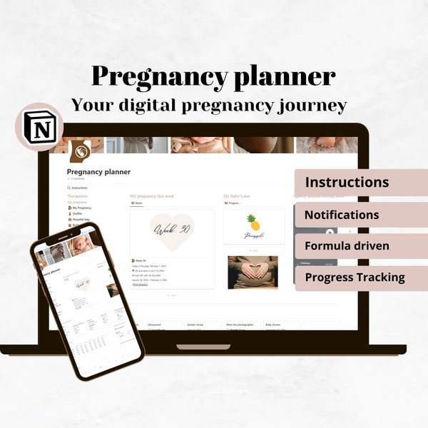 Maternity Planner - Etsy