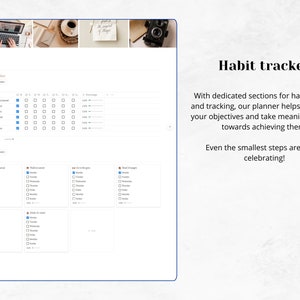 Daily Motivation Planner: Notion Template, Habit Tracker (digital ...