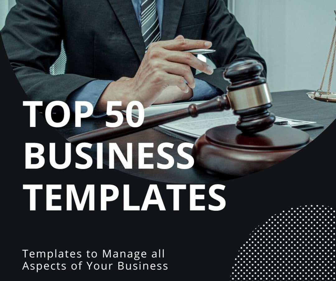 Top 50 Business Templates - Etsy
