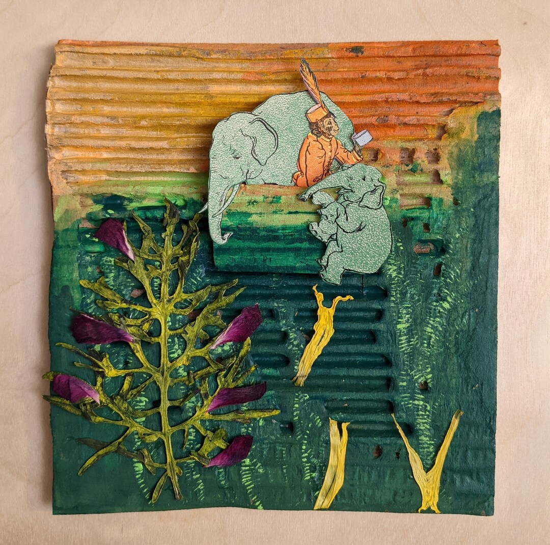 Pocket Circus Collage - Etsy