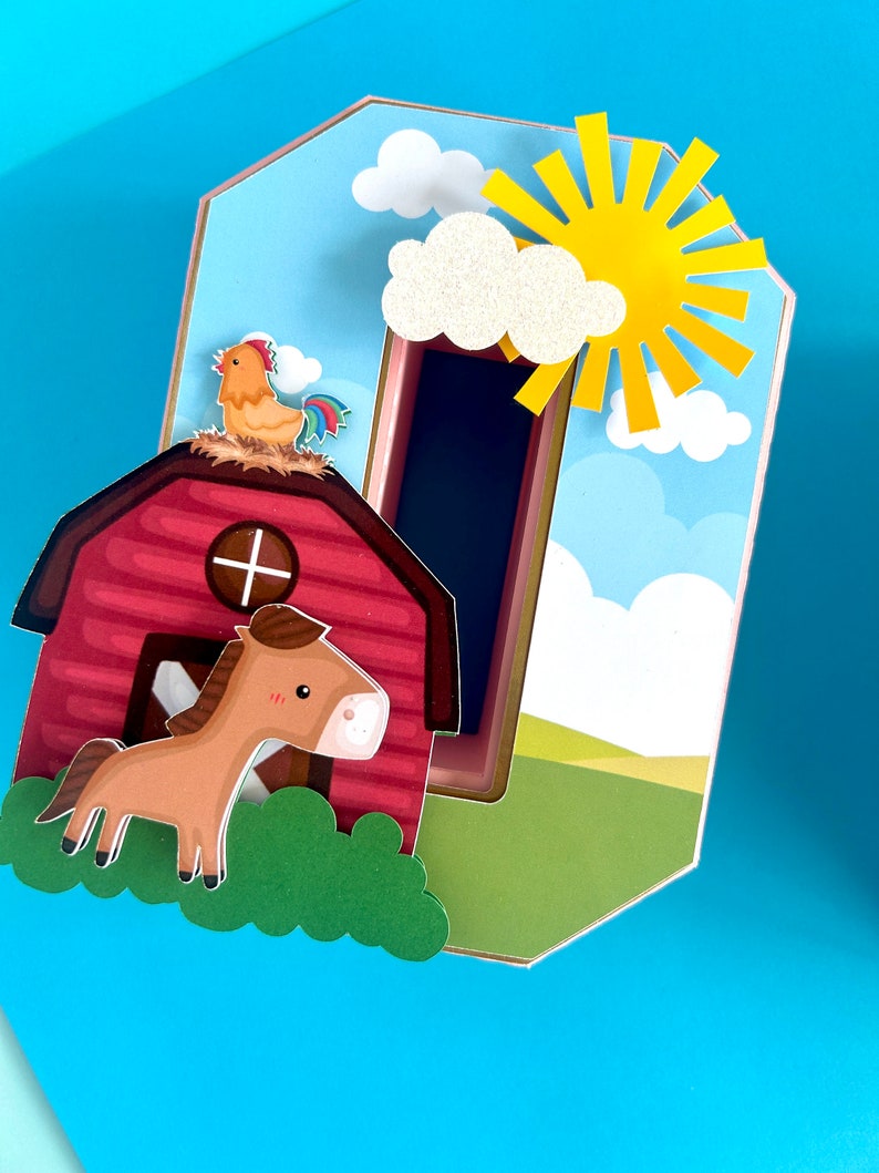 Farm Animal Theme 3D Letter Farm Birthday Party Decor Farmyard Party ...