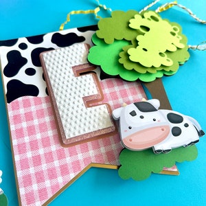 Personalized Farm Animal Banner Farm Birthday Party Decor Farm Garland ...