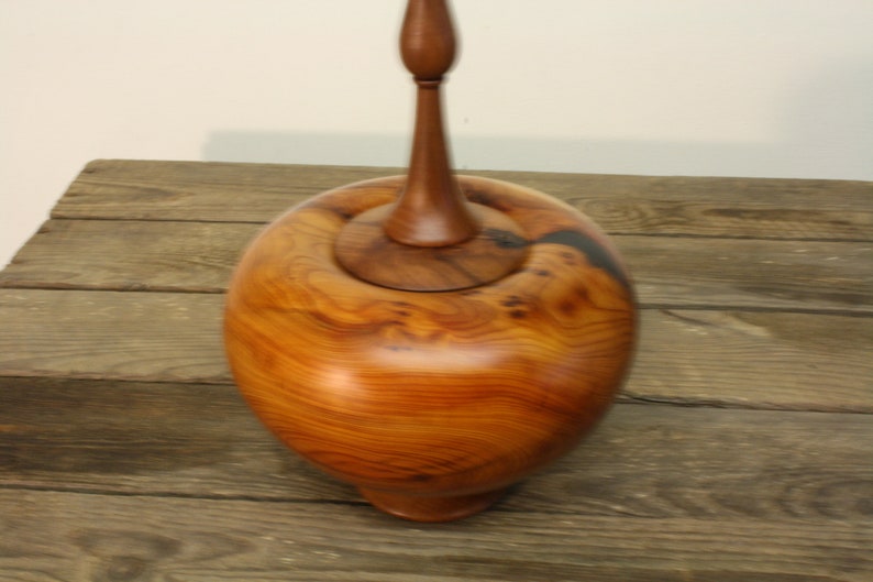 Yew Wood Hollow Form - Etsy