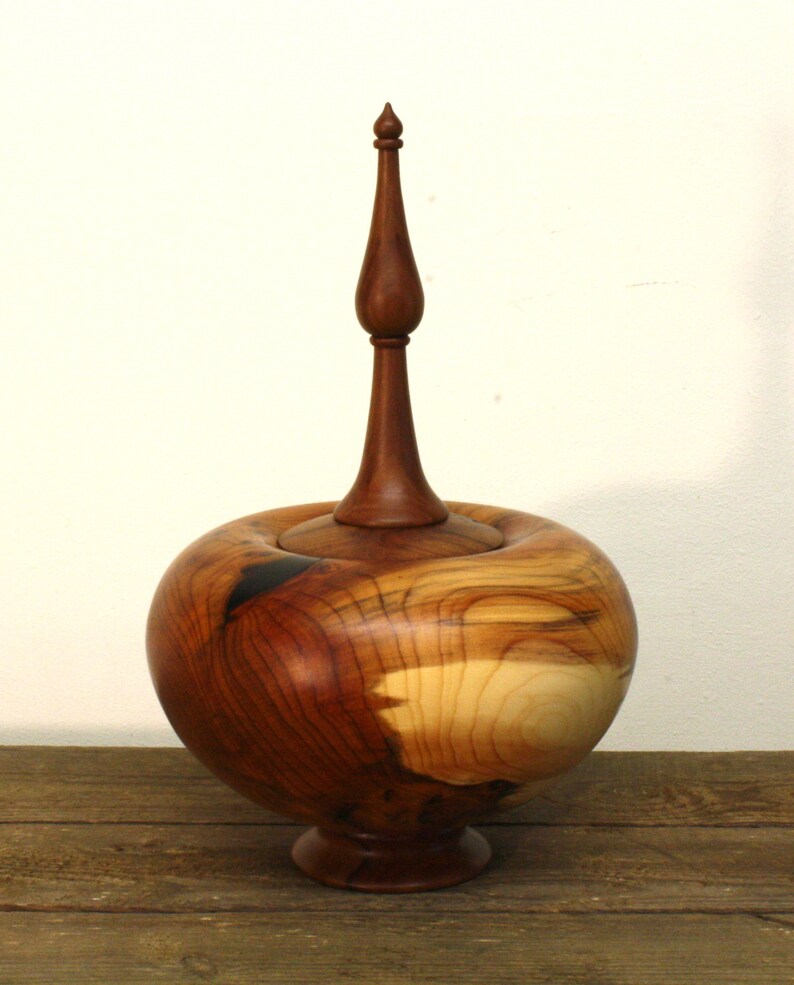 Yew Wood Hollow Form - Etsy