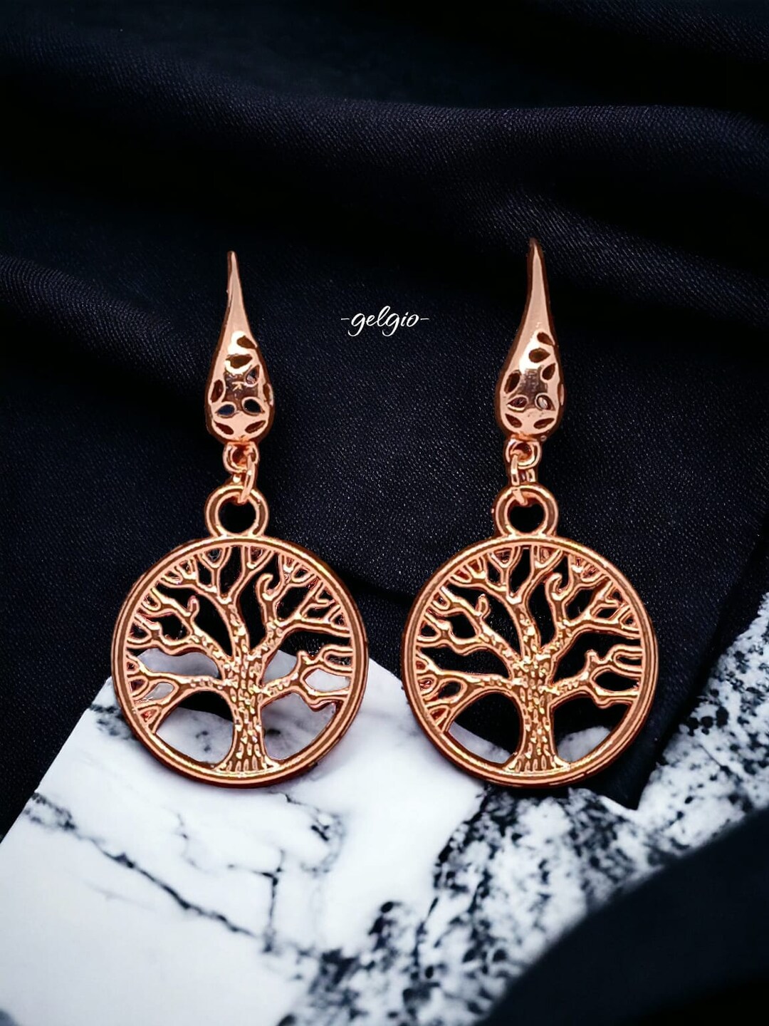 Rose Gold Tree of Life Design - Etsy