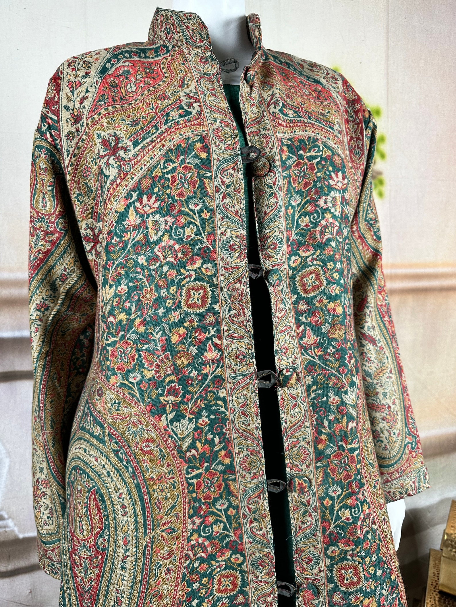 Kani Kashmiri Elegant Coat for Every Occasion Indian Boho Style Jacket ...