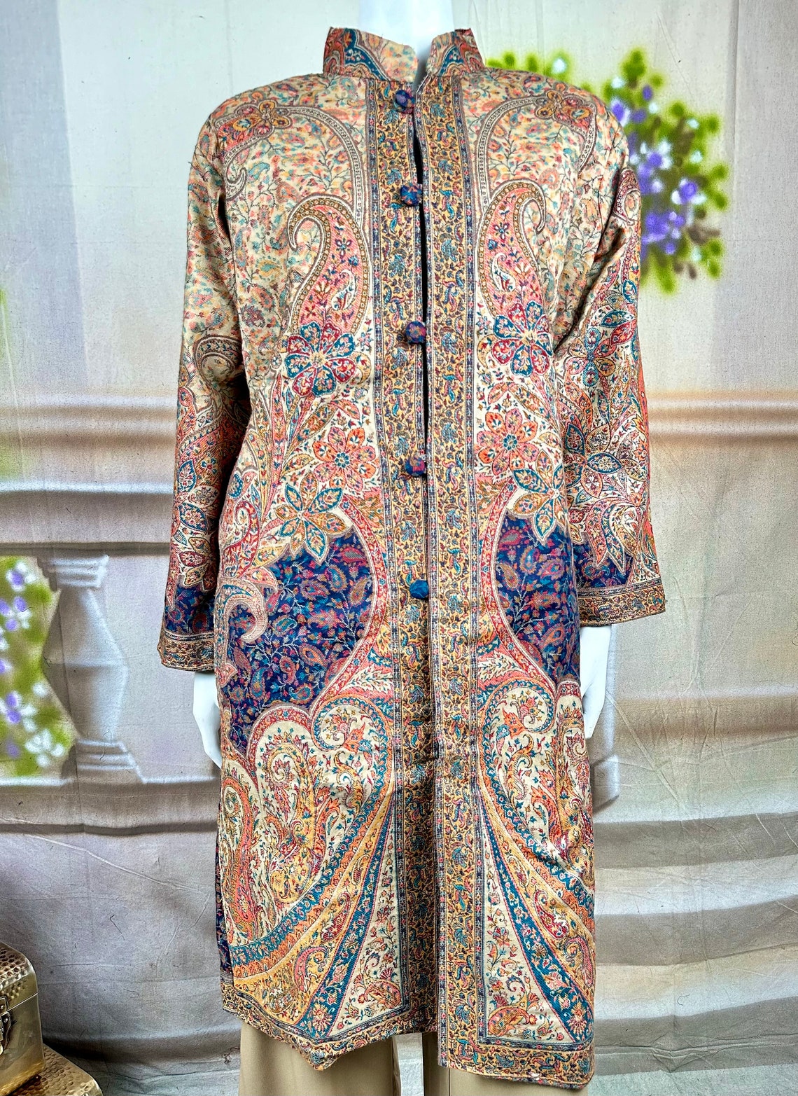 Kani Kashmiri Elegant Coat for Every Occasion Indian Boho Style Jacket ...