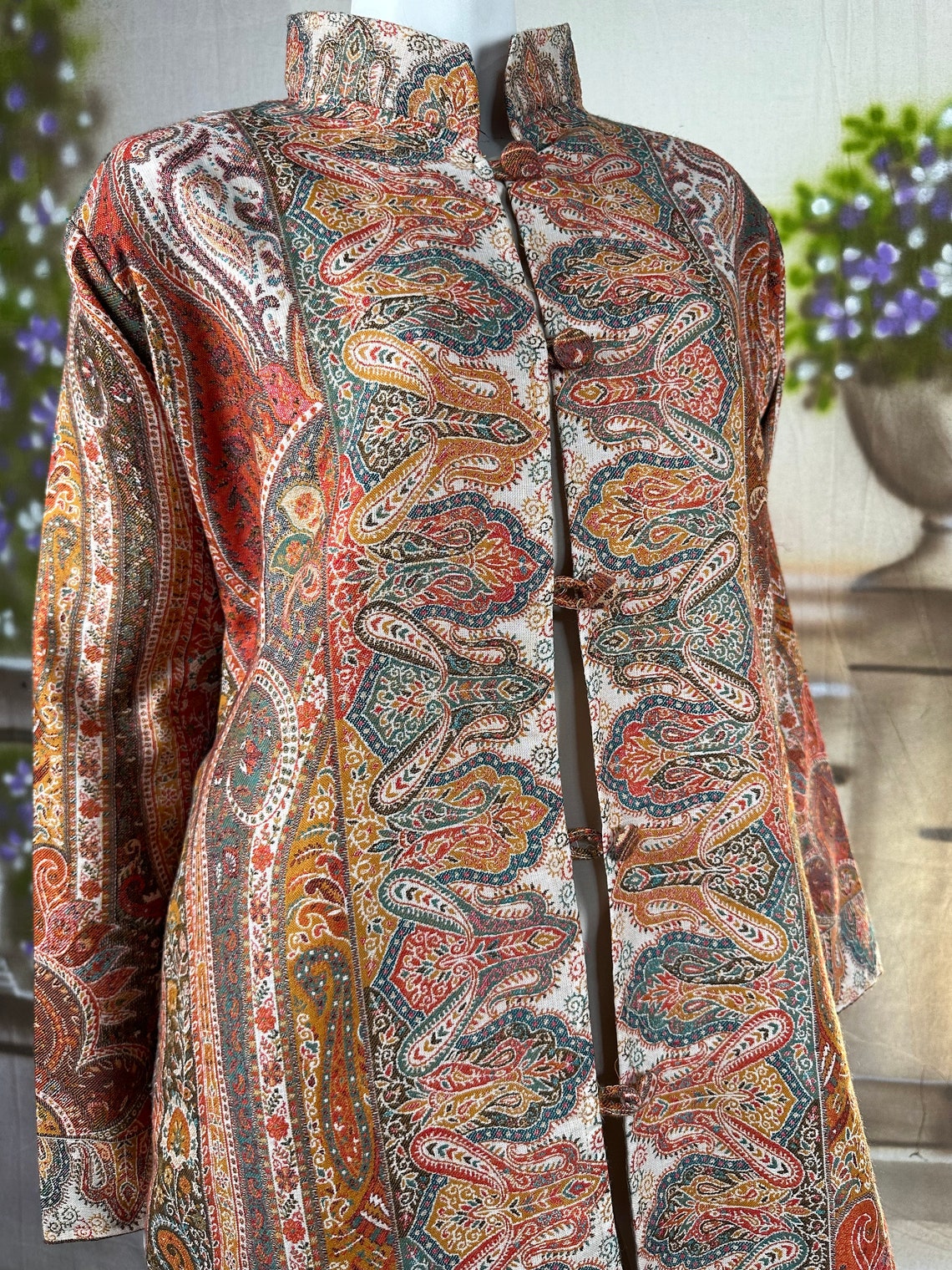 Kani Kashmiri Elegant Coat for Every Occasion Indian Boho Style Jacket ...