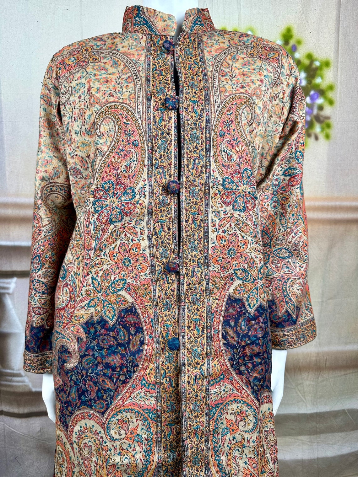 Kani Kashmiri Elegant Coat for Every Occasion Indian Boho Style Jacket ...