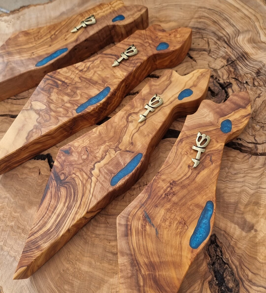 A Magnificent Mezuzah in the Shape of the Land of Israel Made Entirely ...